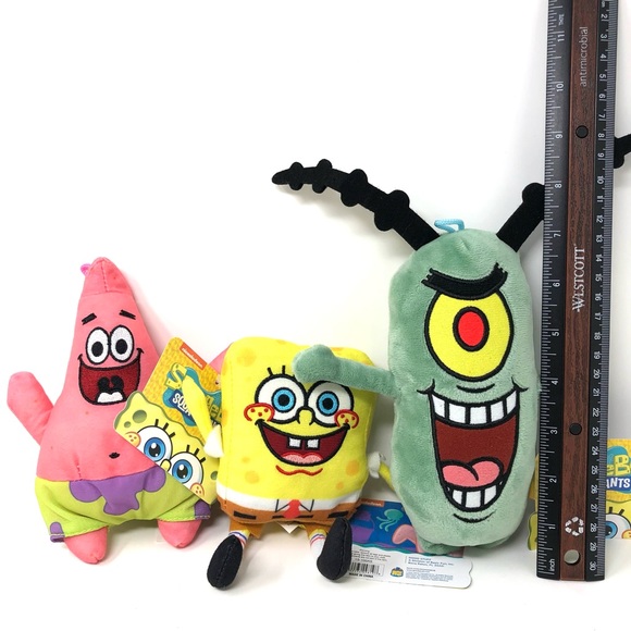Good Stuff | Toys | Set Of 3 Spongebob Squarepants Patrick And Plankton ...